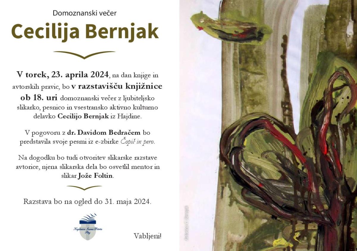 Domoznanski večer s Cecilijo Bernjak - ptuj.si